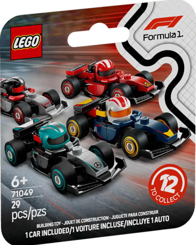 LEGO Formula F1 Race Car Series 71049 Collectible Minifigures Complete – Minifigures Plus