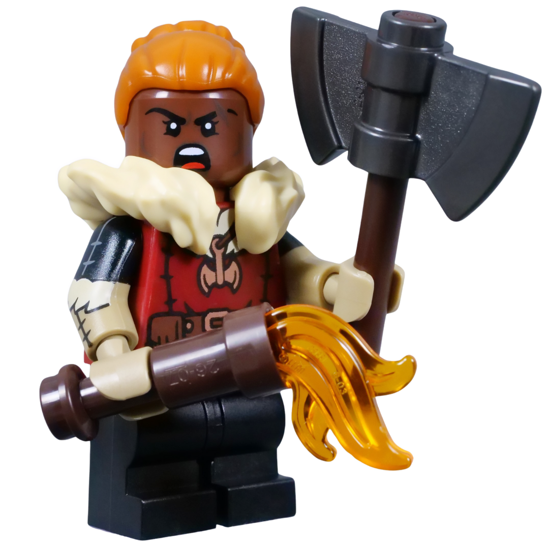 LEGO Dungeons & Dragons (D&D) Minifigures Series 71047 - Dwarf Barbari ...