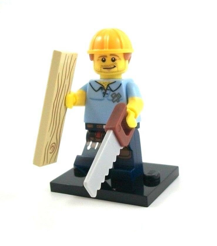 NEW LEGO COLLECTIBLE MINIFIGURE SERIES 13 71008 - Carpenter ...