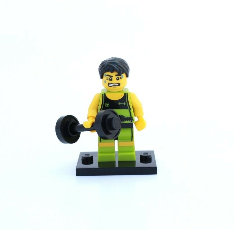 NEW LEGO MINIFIGURES SERIES 2 8684 - Weight Lifter – Minifigures Plus