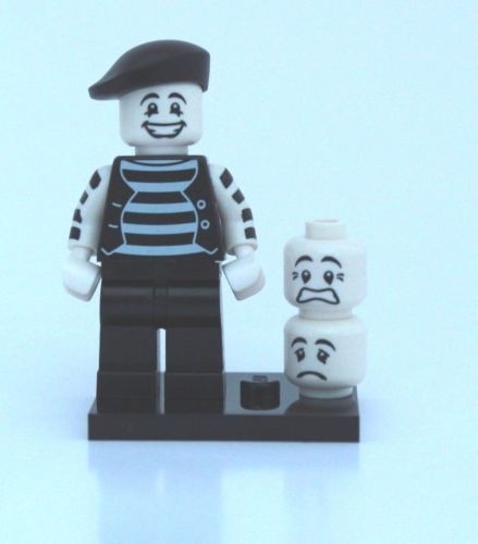 LEGO MINIFIGURES SERIES 2 8684 - Mime (Actor) – Minifigures Plus